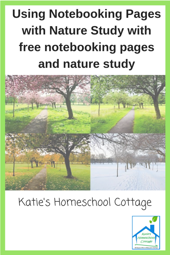 Using Notebooking Pages with Nature Study