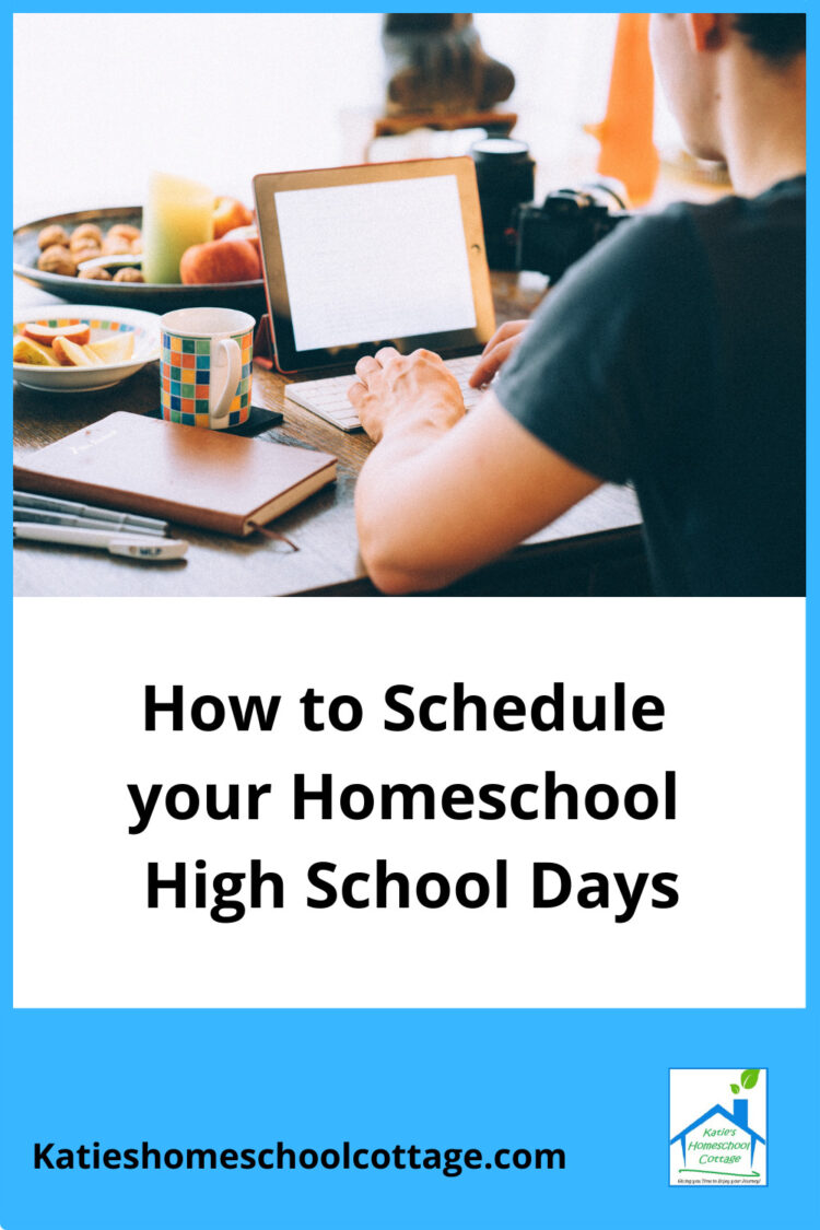 Schedule homeschool high school years